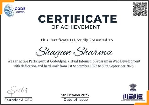 Shagun Sharma On Linkedin Codeaplha Project Github Intern