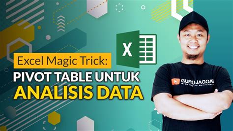 excel magic trick pivot table untuk analisis data youtube
