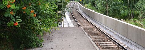 Rail Noise Barrier Railway Acoustic Barrier Quietstone
