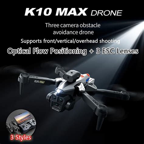 New Drone Obstacle Avoidance 5g Gps Drone Professional Three Lens