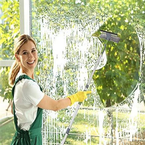Homrush Window Squeegee Cleaner Extendable 267cm Long Handled Cleaning