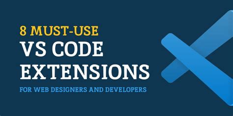 8 must use vs code extensions for web developers😈 r devto