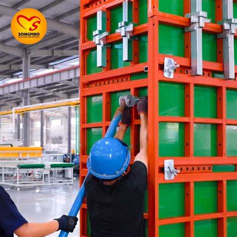 Aluminum Concrete Form Panels Steel Frame System For Wall Slab