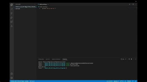 10 Creating New Python Files In Vs Code Youtube