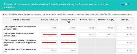 GSTR Annual Return Filing Format In Excel And Pdf