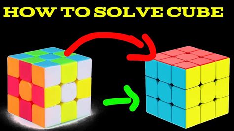 How To Rubik Cube Solvecube Formulacube Solve Kaise Karecube Solve Kaise Kareen Youtube
