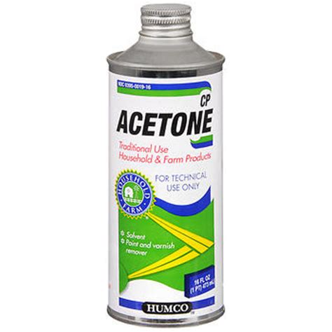 Humco Acetone 16 Oz Thrifty White Health Essentials