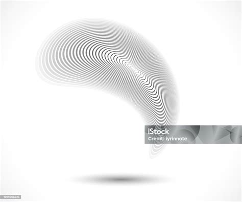 Concentric Circle Elements Element For Graphic Web Design Template For Print Textile Wrapping