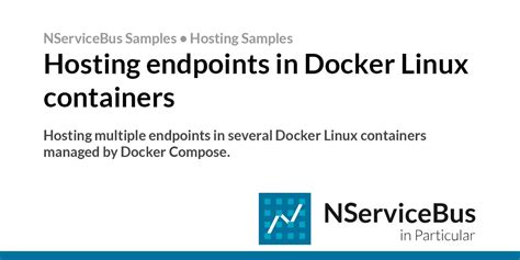 particular software on linkedin hosting endpoints in docker linux
