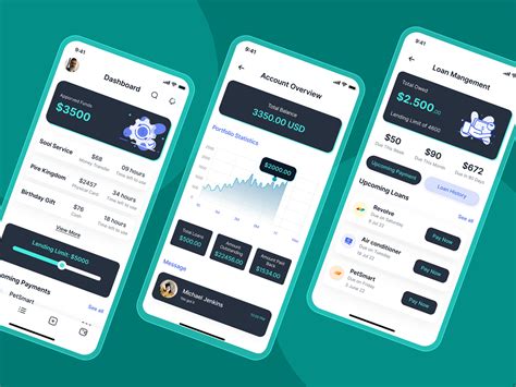 Fintech Mobile App Design Financial Mobile App On Behance