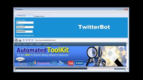 How To Use A Twitter Bot Youtube