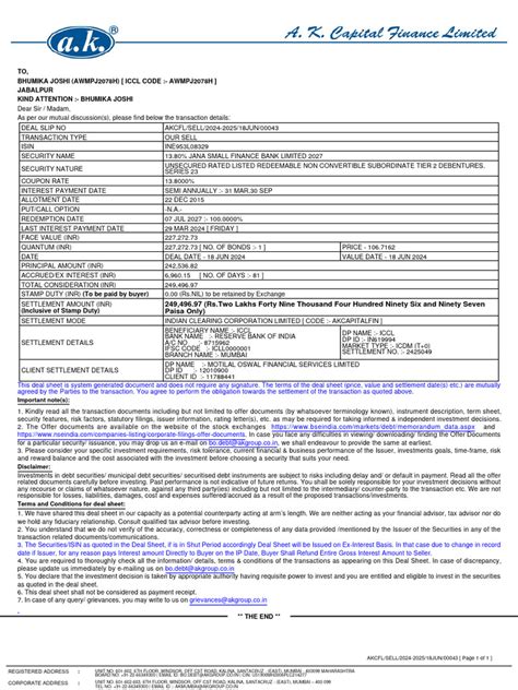 Bhumika Joshi Pdf Securities Finance Investing