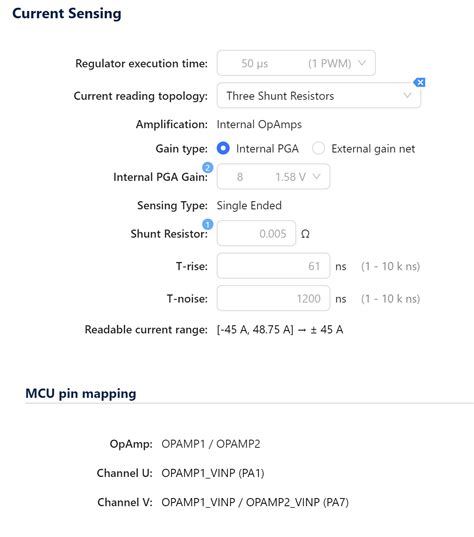 Stm Motor Control 63 Current Sensing Issue Stmicroelectronics