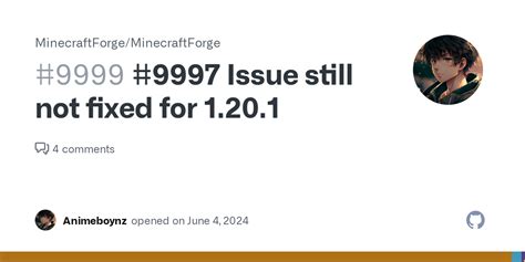 9997 Issue Still Not Fixed For 1201 · Issue 9999 · Minecraftforgeminecraftforge · Github