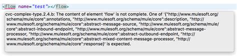 Mule Open Xml Configuration To The Configuration Xml Rather Than