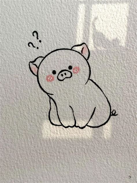 简笔画猪图片大全简单又漂亮（高清13张） 简笔画图片大全