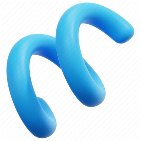 Helix Geometric Shape Geometry Object Element 3d Icon Download