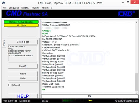 CMD Flash Master OBD II загрузчик для чип тюнинга купить в ECUTools