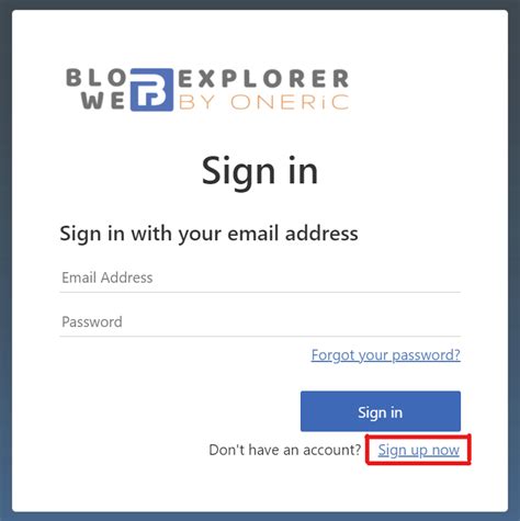 azure blob storage web explorer documentation