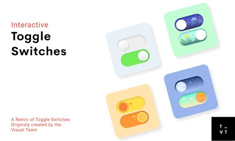 Interactive Toggle Buttons Figma
