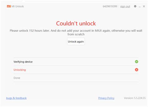 Help With Unlocking Page Unofficial Xiaomi European Community Miui Rom Since