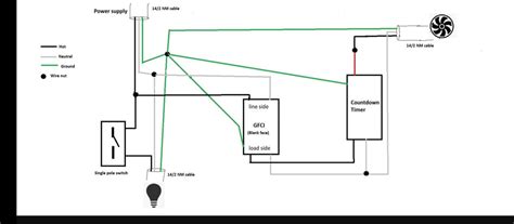 Installing Timer Switch For Bathroom Fan R Diy