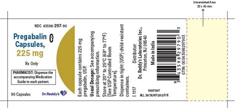 Pregabalin Package Insert