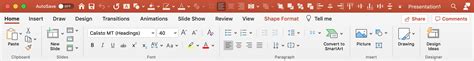 PowerPoint Mac Quick Access Toolbar BrightCarbon