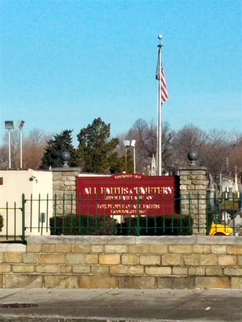 All Faiths Cemetery 67 29 Metropolitan Ave Middle Village Ny 11379