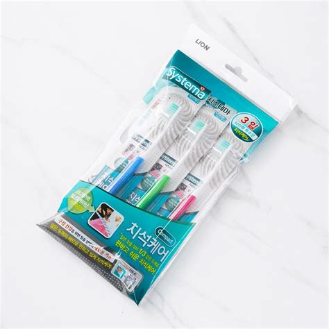 시스테마 치석케어 나선형 특수모 콤팩트 칫솔 메가마트몰