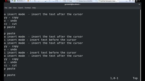 rhcsa rh124 sa1 chapter 5 creating viewing and editing text files in hindi v3 gurukul it
