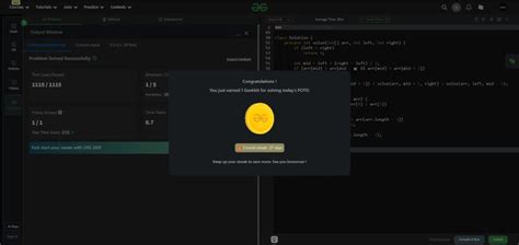 Nirmit M On Linkedin Gfg160 Gfg160 Geekstreak2024 Problemsolving
