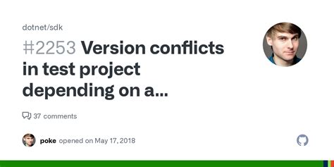 Version Conflicts In Test Project Depending On A Microsoftaspnetcoreapp Project · Issue 2253
