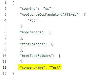 Cant Create An Empty Company For The Tests Issue Microsoft Al