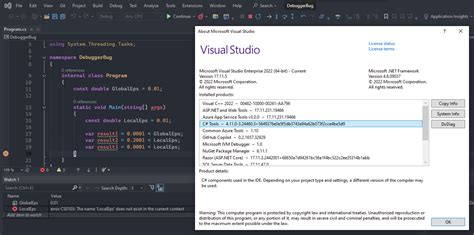 C Debug In Vs2017 Cant Watch Constant Value That Declared In