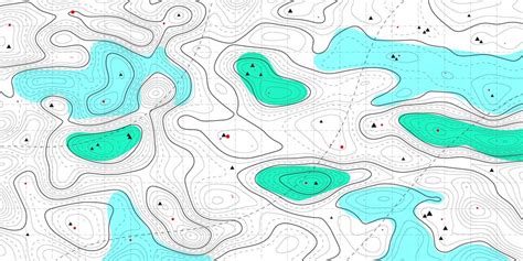 Premium Vector Topographic Map Background Geographic Line Map With