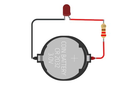 Circuit Design Circuits入门1 点亮led灯 Tinkercad