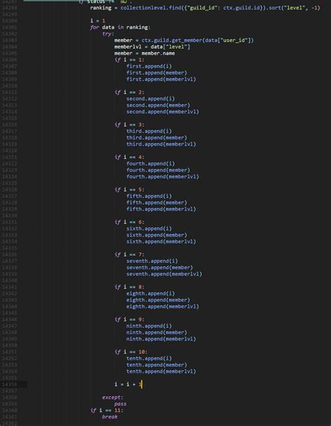 this is a discord bot in a single file totalling to 21658 lines full of gems for here r