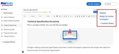 Technical Specification Document Creation Guide With Templates
