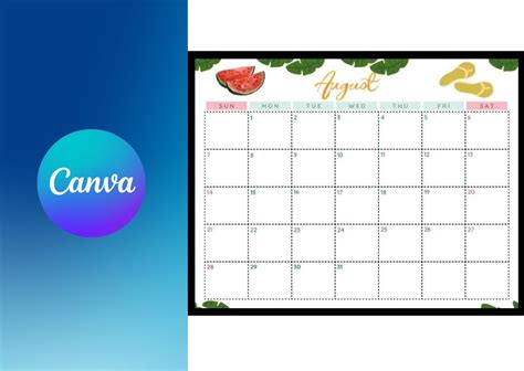 How To Make A Calendar In Canva