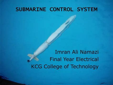 ppt submarine control system powerpoint presentation free download id 4443125