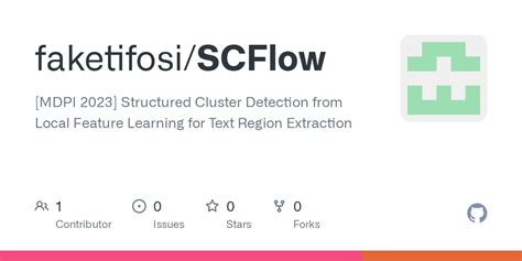 Github Faketifosiscflow Mdpi 2023 Structured Cluster Detection From Local Feature Learning