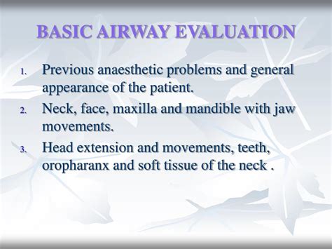 PPT DIFFICULT AIRWAY ASSESSMENT AND MANAGEMENT PowerPoint Presentation ID 1187262