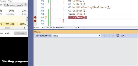 C WPF Window Not Stopping Timer Closing And Lowering RAM Usage Stack Overflow