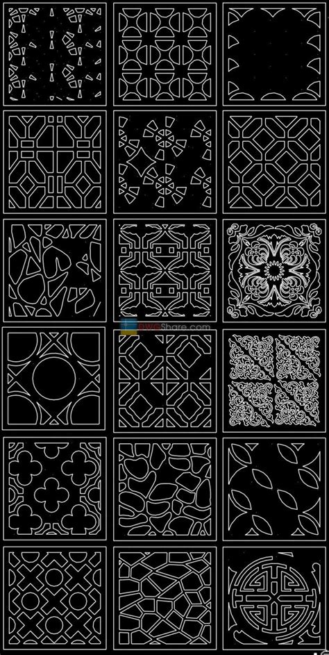 124 Indian Pattern Cad Blocks Free Download