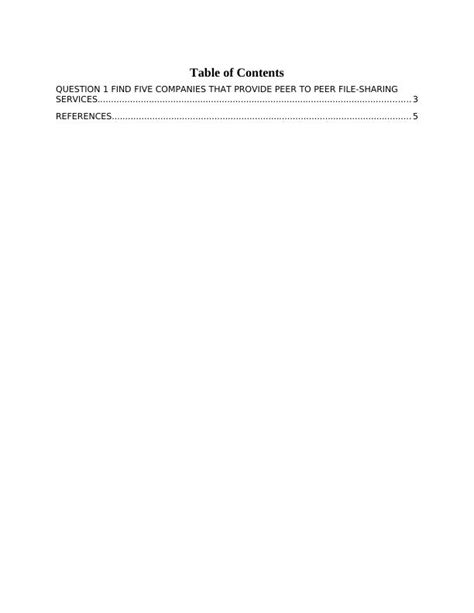 Pdf Peer To Peer P2p File Sharing System