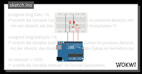 Blinking By The Lights Wokwi Esp32 Stm32 Arduino Simulator