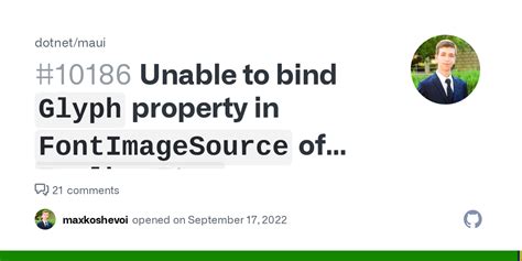 Unable To Bind `glyph` Property In `fontimagesource` Of `toolbaritem` · Issue 10186 · Dotnet