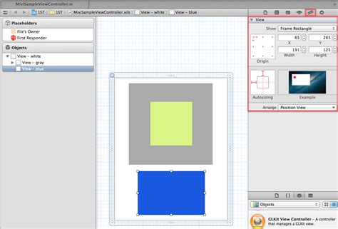 13 Uiviewcontroller1 Uiviewcontroller のカスタマイズxib Autoresizing · Mixi Inciostraining Wiki