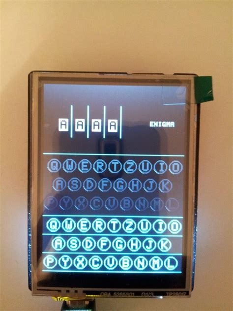 Gallery Arduino Enigma Machine Simulator